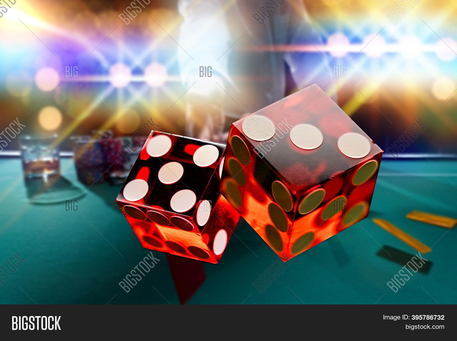 Casino Craps Dice Image & Photo (Free Trial) | Bigstock