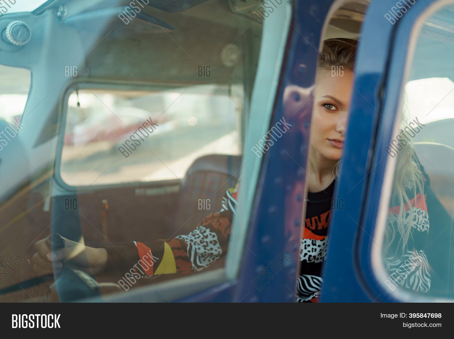 Young Woman Ready Fly Image & Photo (Free Trial) | Bigstock