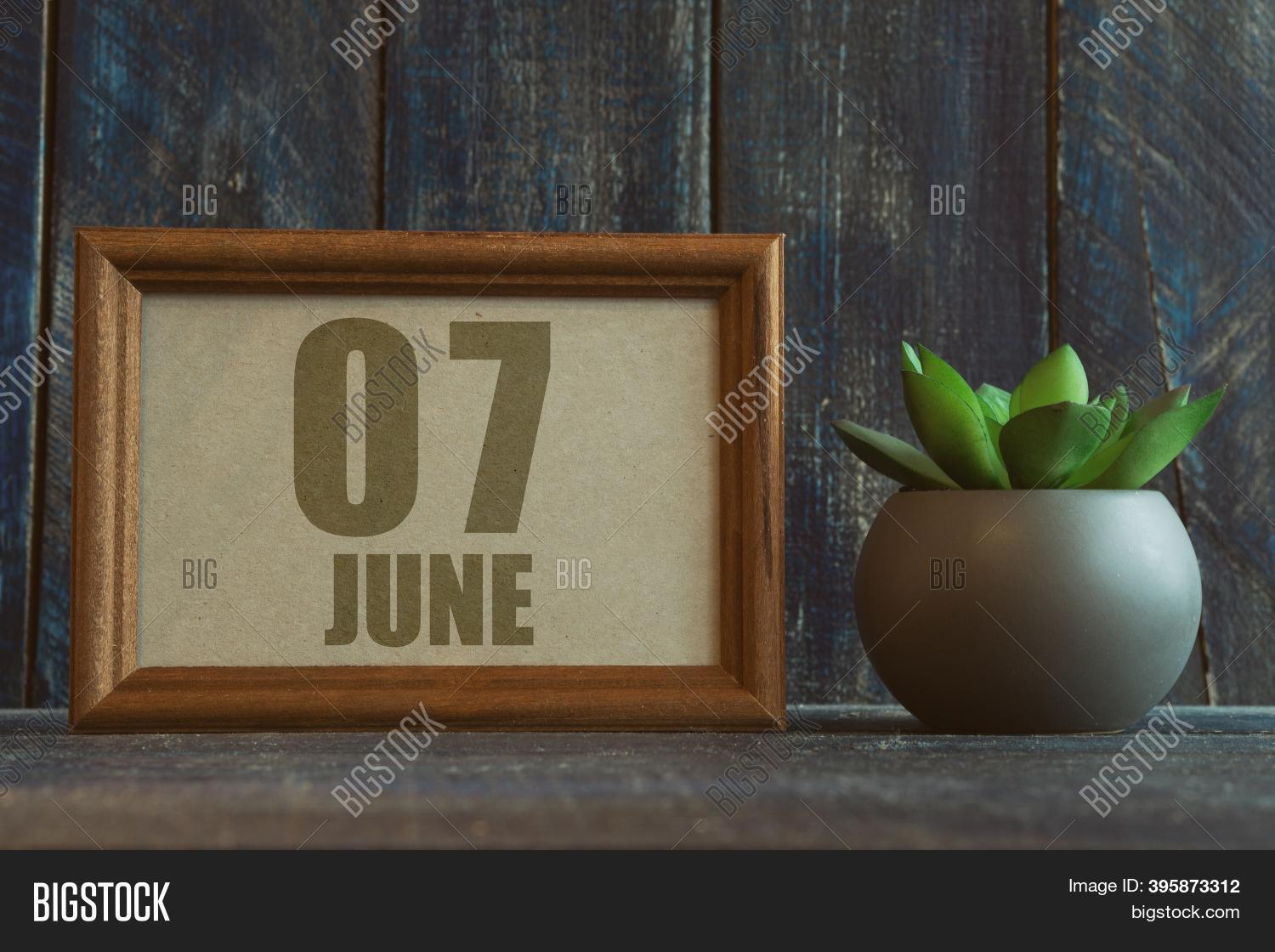 June 7th. Day 7 Month Image & Photo (Free Trial) | Bigstock