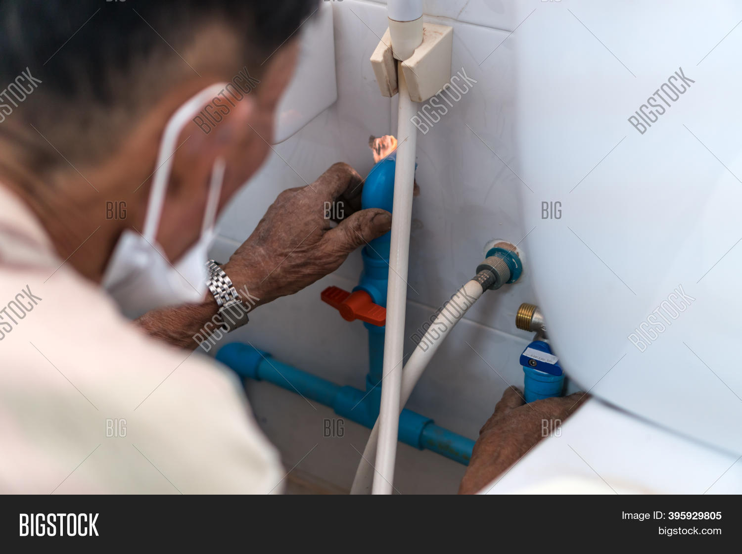 Plumber Repairing Image & Photo (Free Trial) | Bigstock