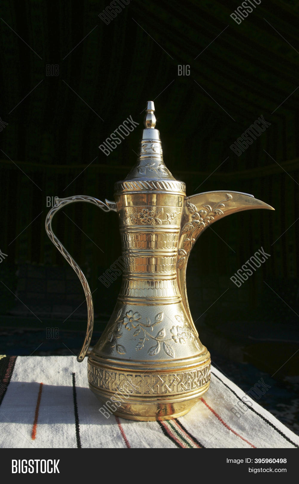 Arabic Coffee Pot On Image & Photo (Free Trial) | Bigstock