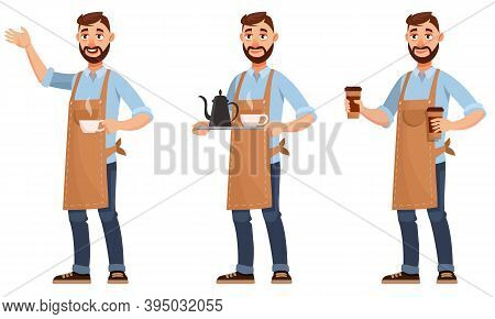 Barista Different Vector & Photo (Free Trial) | Bigstock