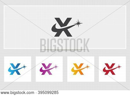 Spark X Logo Design. Vector & Photo (Free Trial) | Bigstock