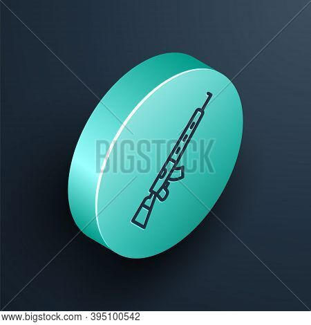 Isometric Line Sniper Vector & Photo (Free Trial) | Bigstock
