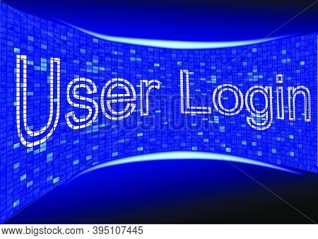 User Login Background Vector & Photo (Free Trial) | Bigstock
