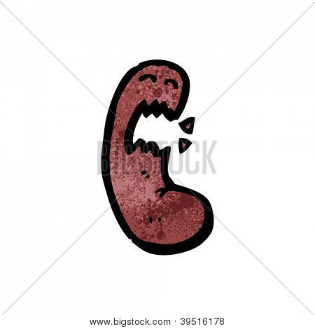 Cartoon Crazy Sausage Vector & Photo (Free Trial) | Bigstock