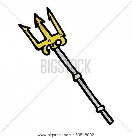 Cartoon Trident Vector & Photo (Free Trial) | Bigstock