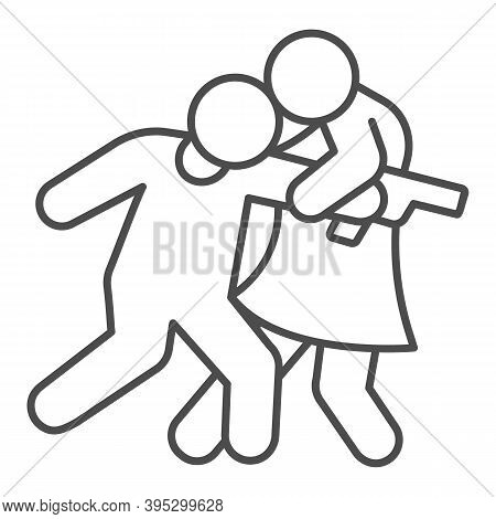 Woman Defending Vector & Photo (Free Trial) | Bigstock