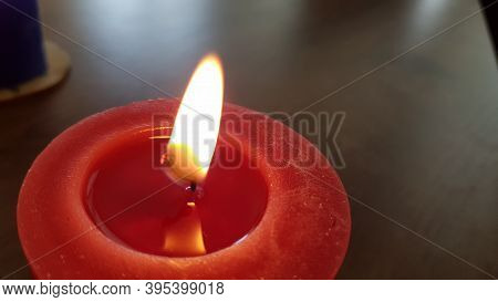 Red Candle Flame Image & Photo (Free Trial) | Bigstock