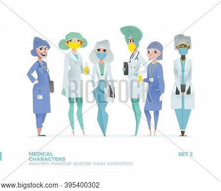 Medical Women Vector & Photo (Free Trial) | Bigstock