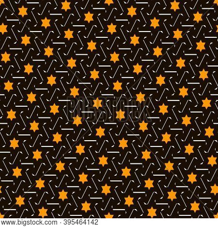 Contemporary Geometric Pattern. Repeated Stars Motif. Seamless Surface ...