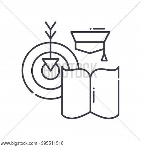 Learning Goal Icon, Vector & Photo (Free Trial) | Bigstock