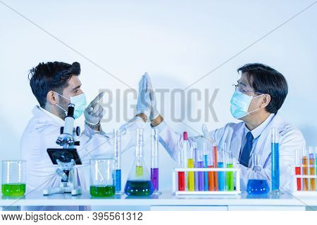 Couple Male Scientist Image & Photo (Free Trial) | Bigstock