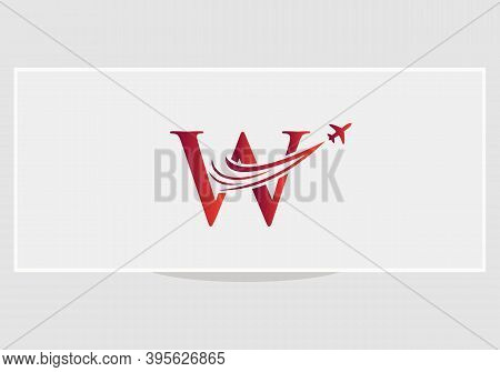 W Letter Aviation Vector & Photo (Free Trial) | Bigstock