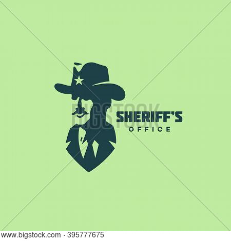 Sheriff Logo Design Vector & Photo (Free Trial) | Bigstock