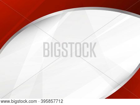 Abstract Template Red Vector & Photo (Free Trial) | Bigstock