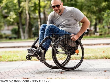 Handicapped Man Image & Photo (Free Trial) | Bigstock