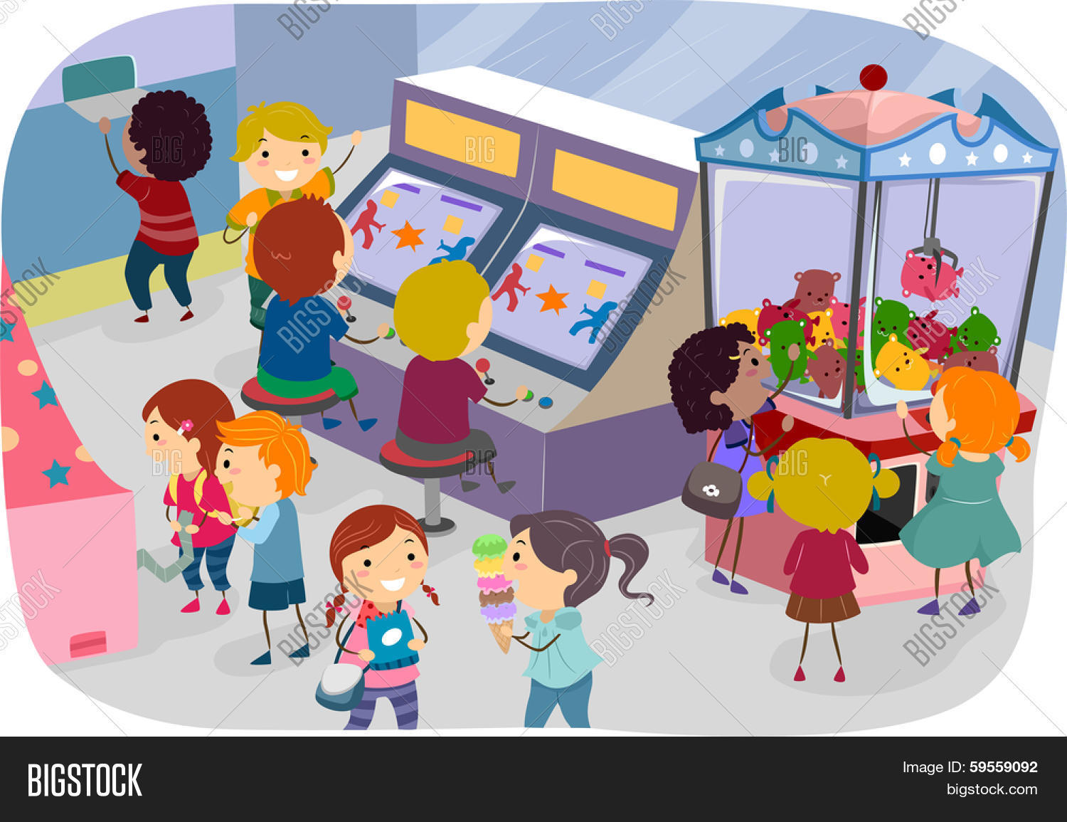 Illustration Kids Vector & Photo (Free Trial) | Bigstock