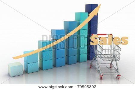 Sales Growth Chart. Image & Photo (Free Trial) | Bigstock