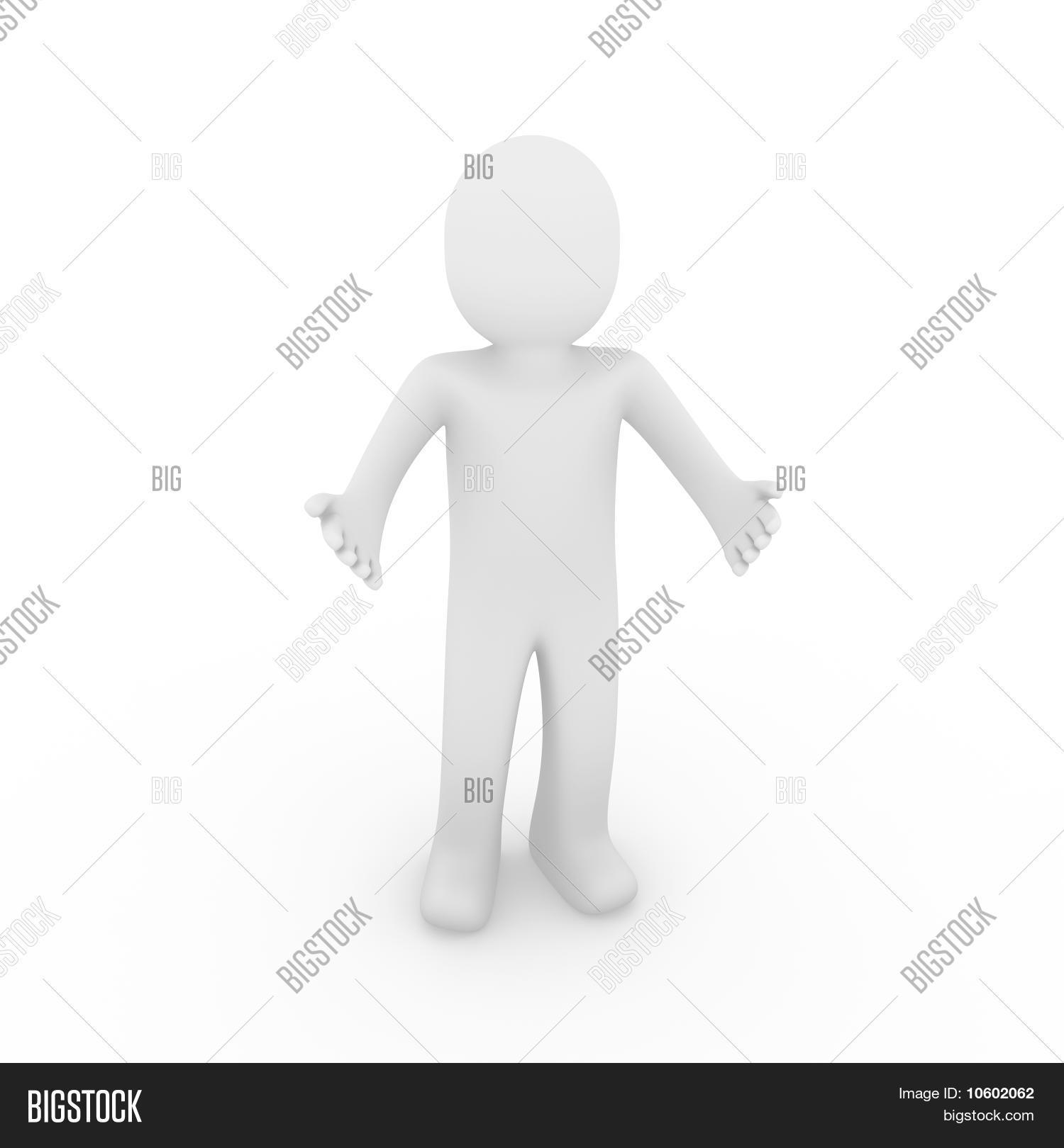 3d Man Hello Image & Photo (Free Trial) | Bigstock