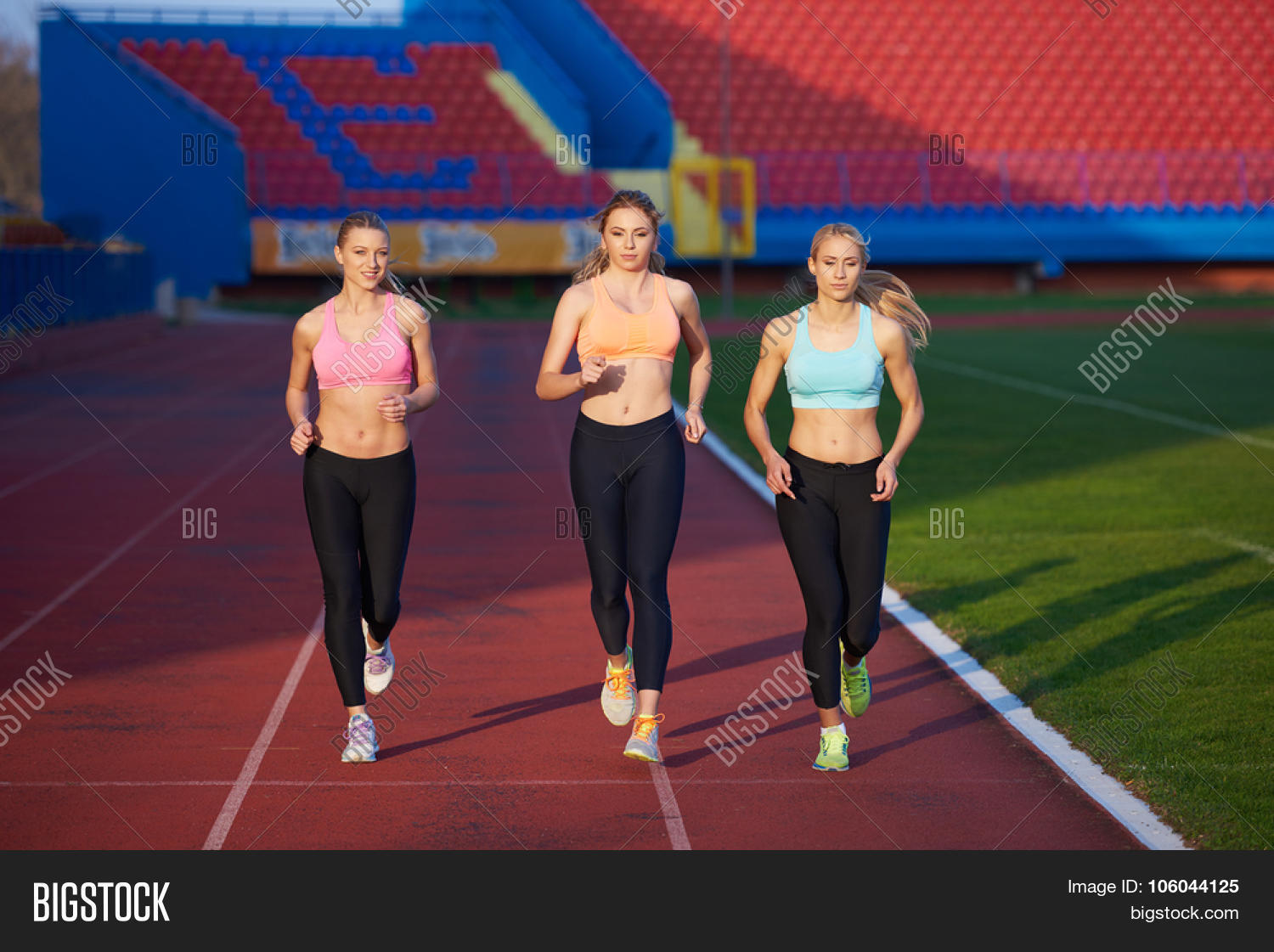 Athlete Woman Group Image & Photo (Free Trial) | Bigstock