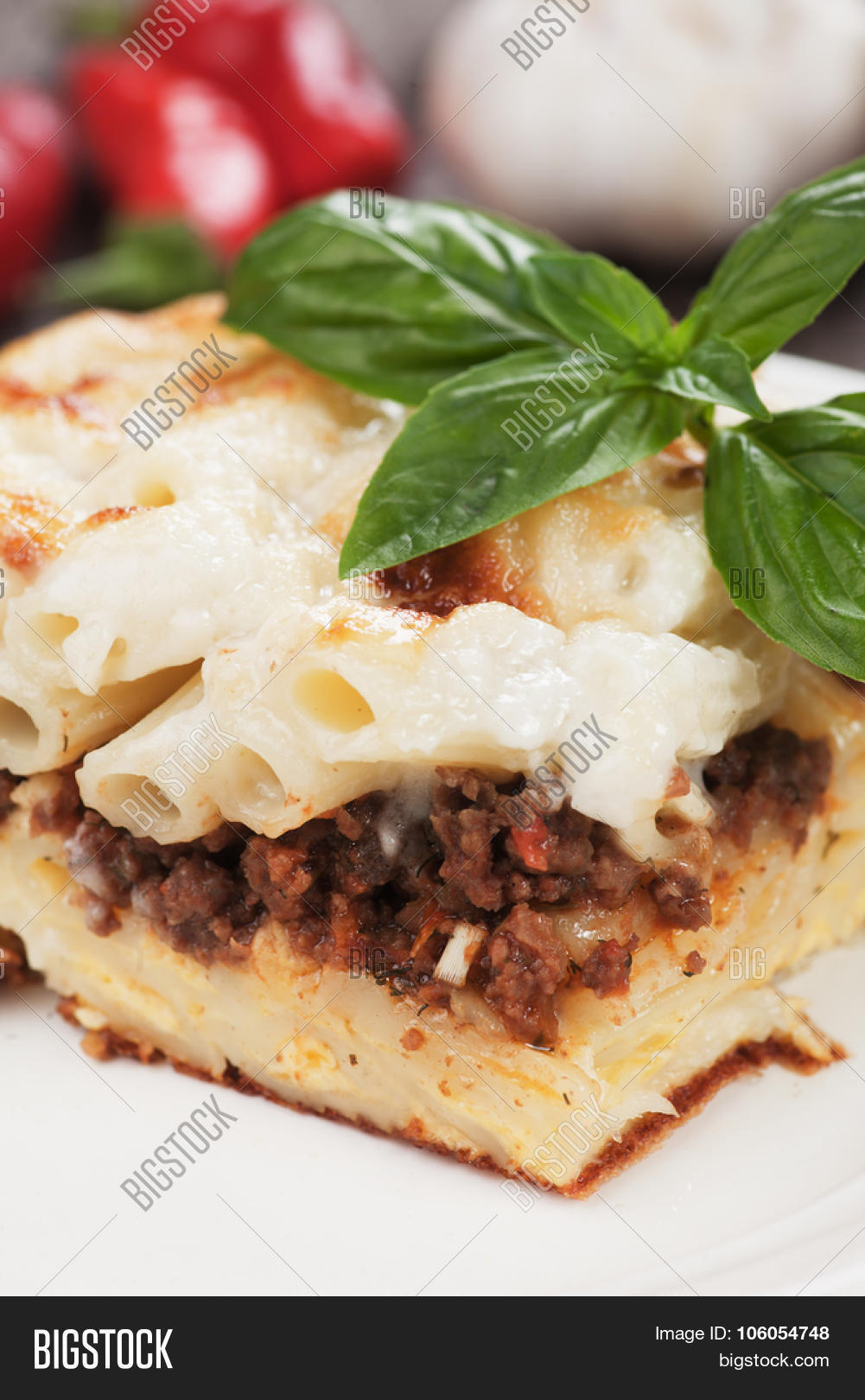 Pasticcio Pastitsio Image & Photo (Free Trial) | Bigstock