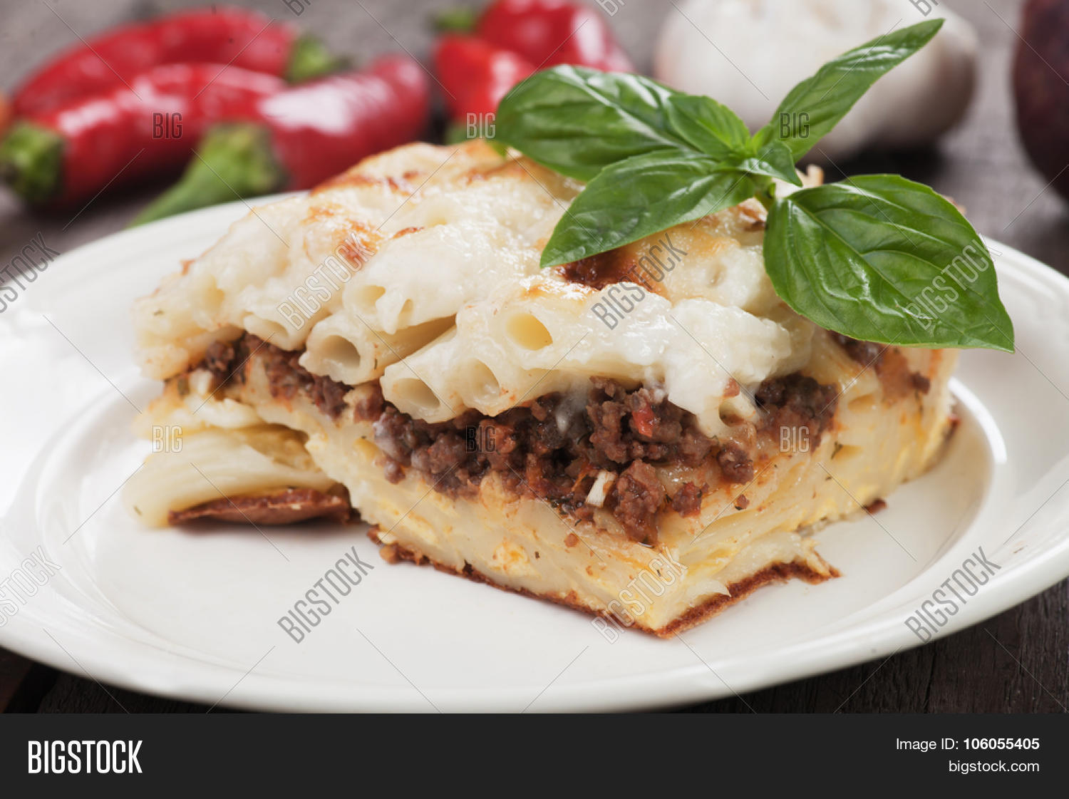 Pasticcio Pastitsio Image & Photo (Free Trial) | Bigstock