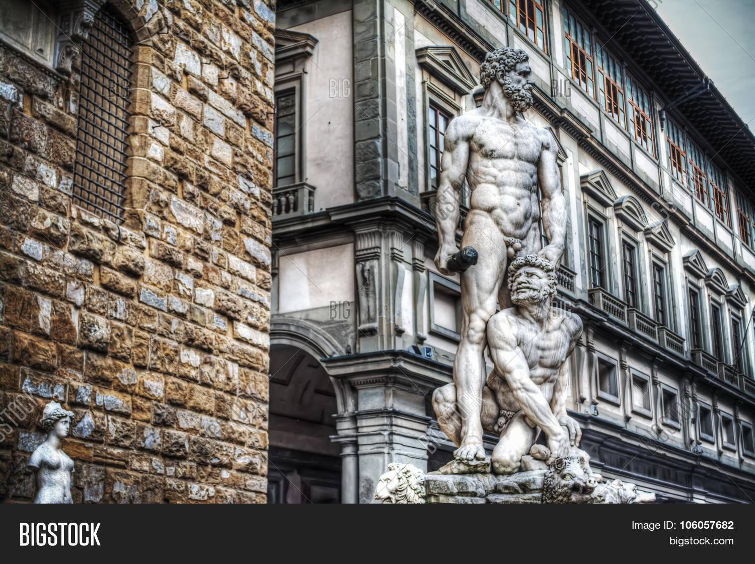 Hercules Cacus Statue Image & Photo (Free Trial) | Bigstock