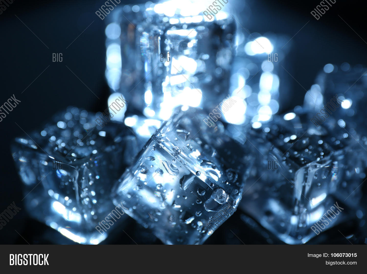 Shining Ice Cubes Image & Photo (Free Trial) | Bigstock