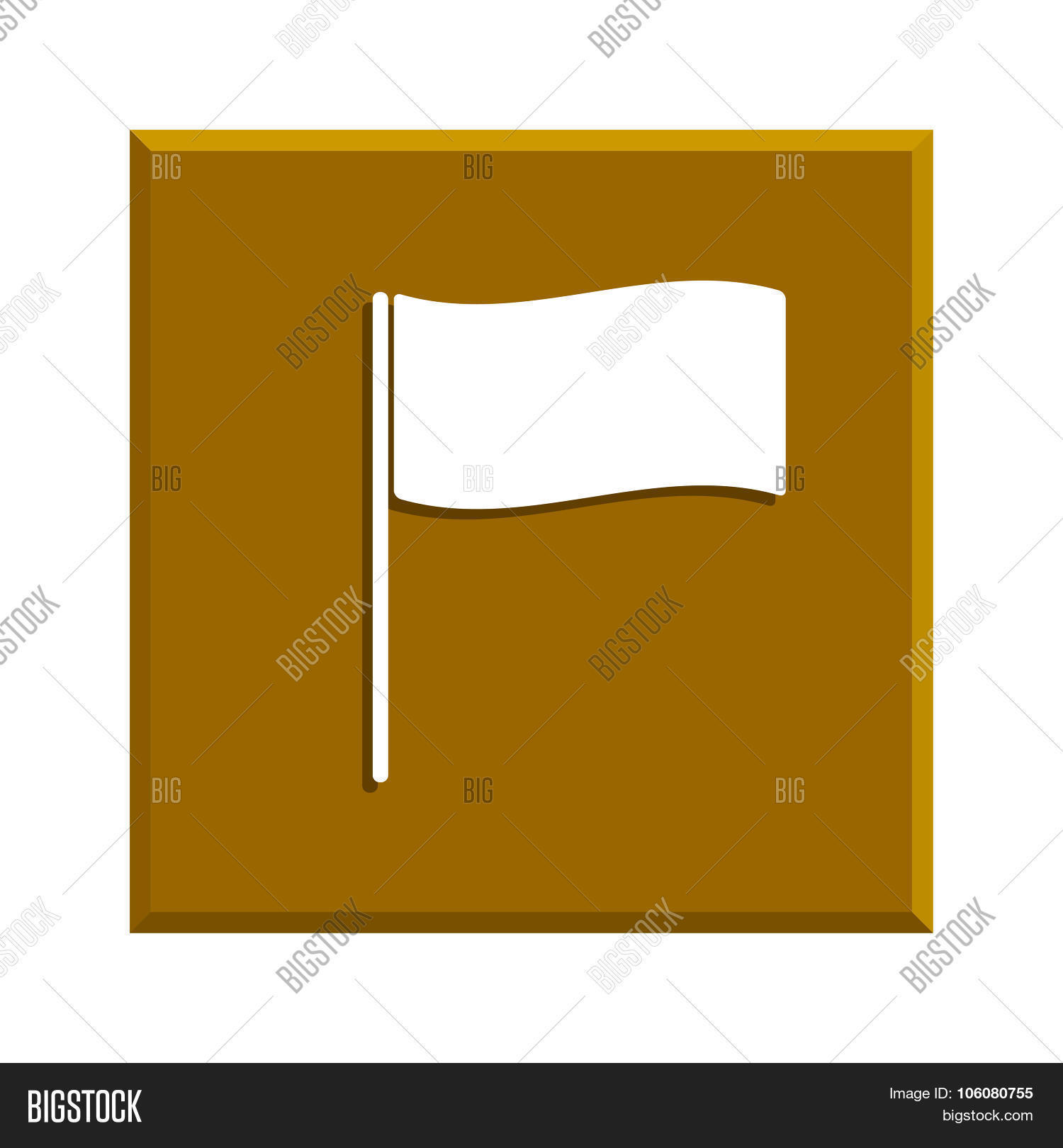 Flag Icon. Location Vector & Photo (Free Trial) | Bigstock