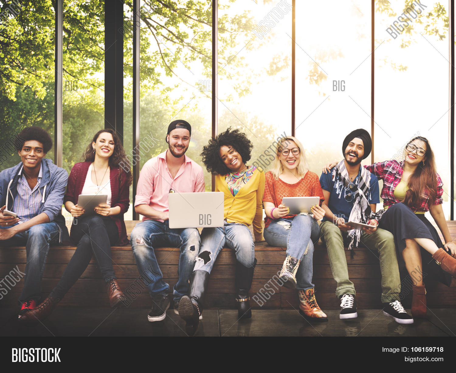 Teenagers Young Team Image & Photo (Free Trial) | Bigstock