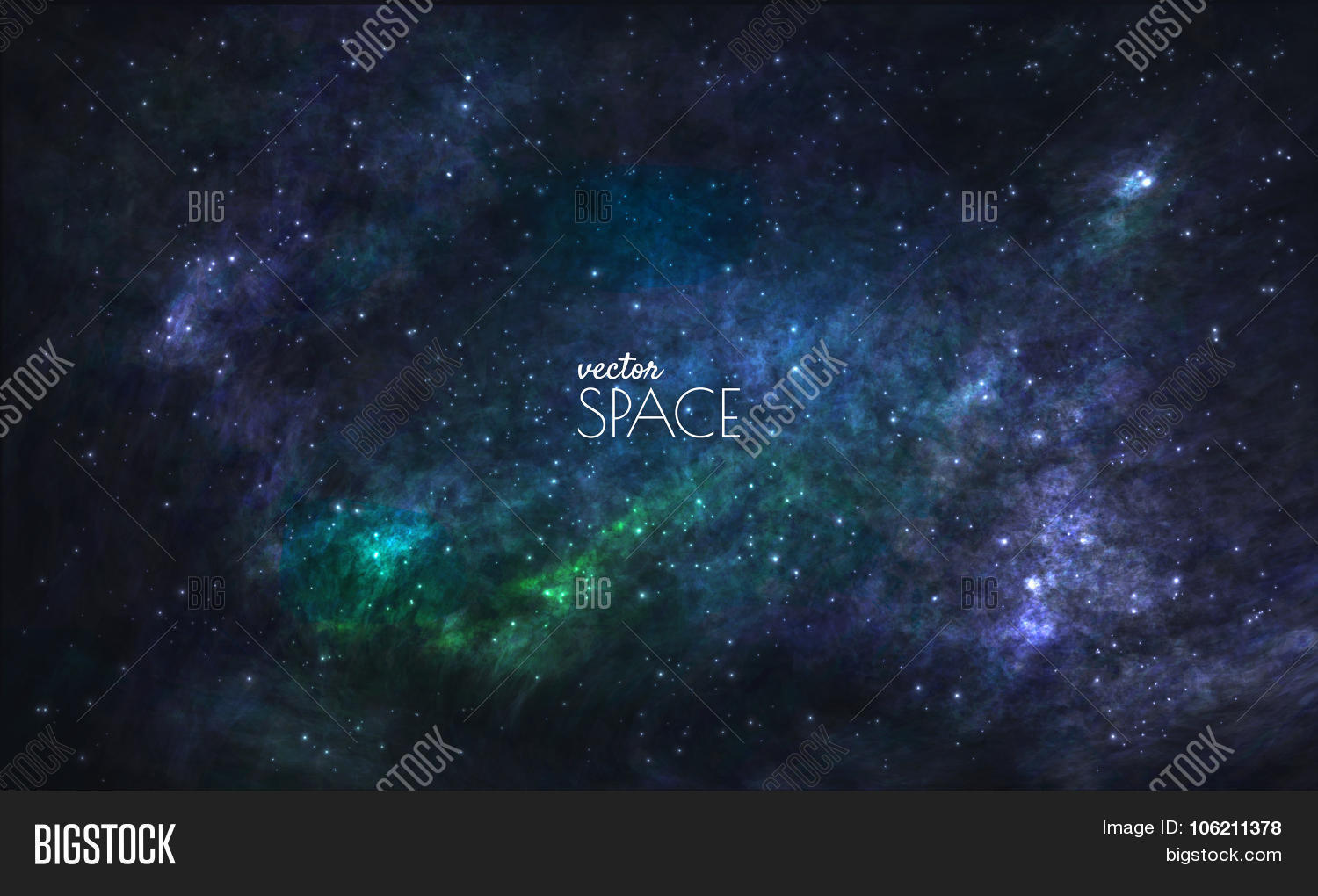 Space Galaxy Vector & Photo (Free Trial) | Bigstock