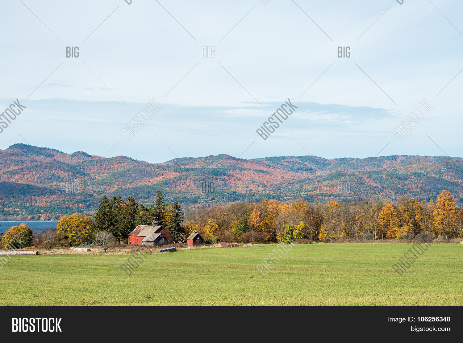 Old Vermont Barns Image & Photo (Free Trial) | Bigstock