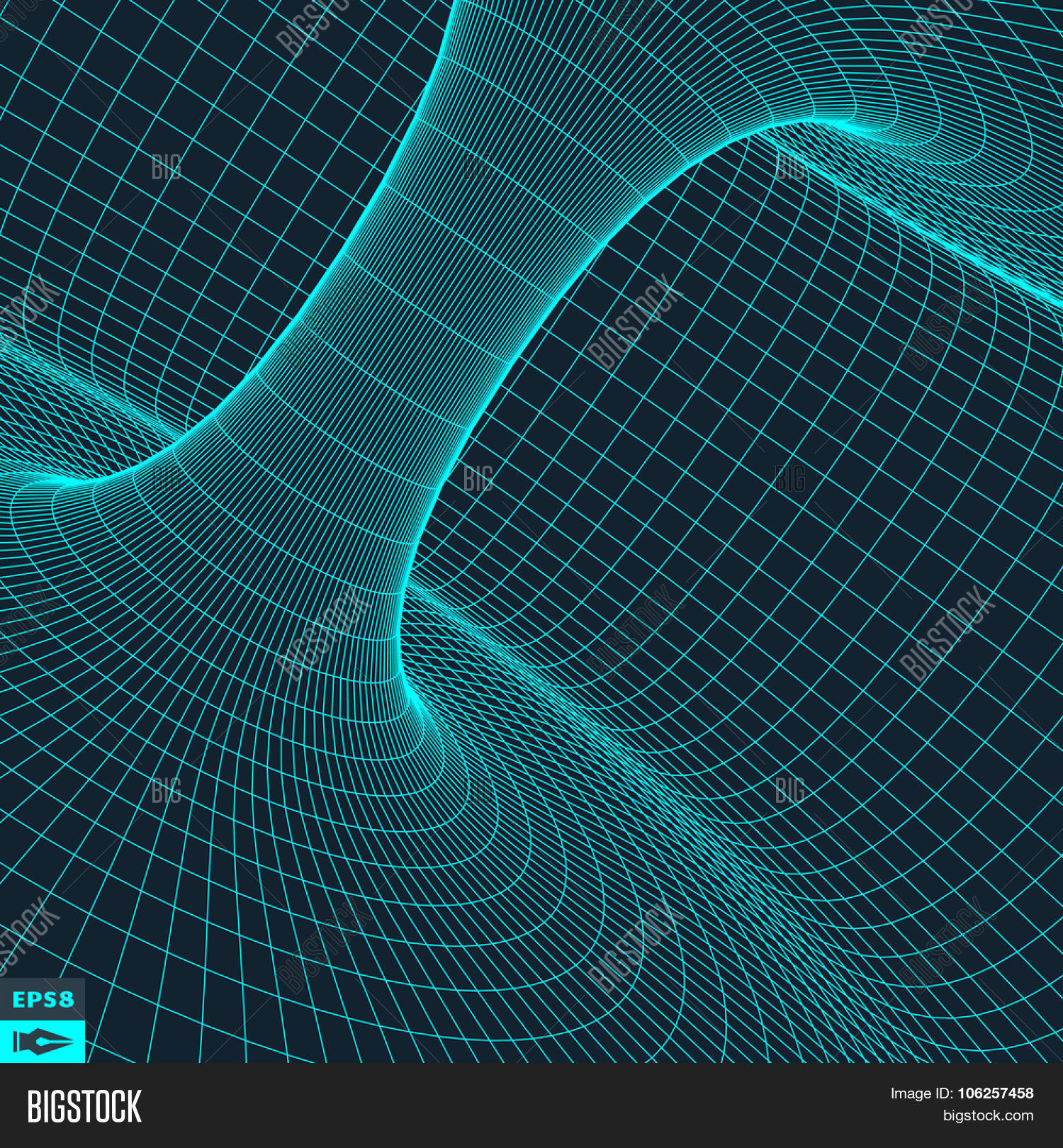 Abstract 3d Surface Vector & Photo (Free Trial) | Bigstock