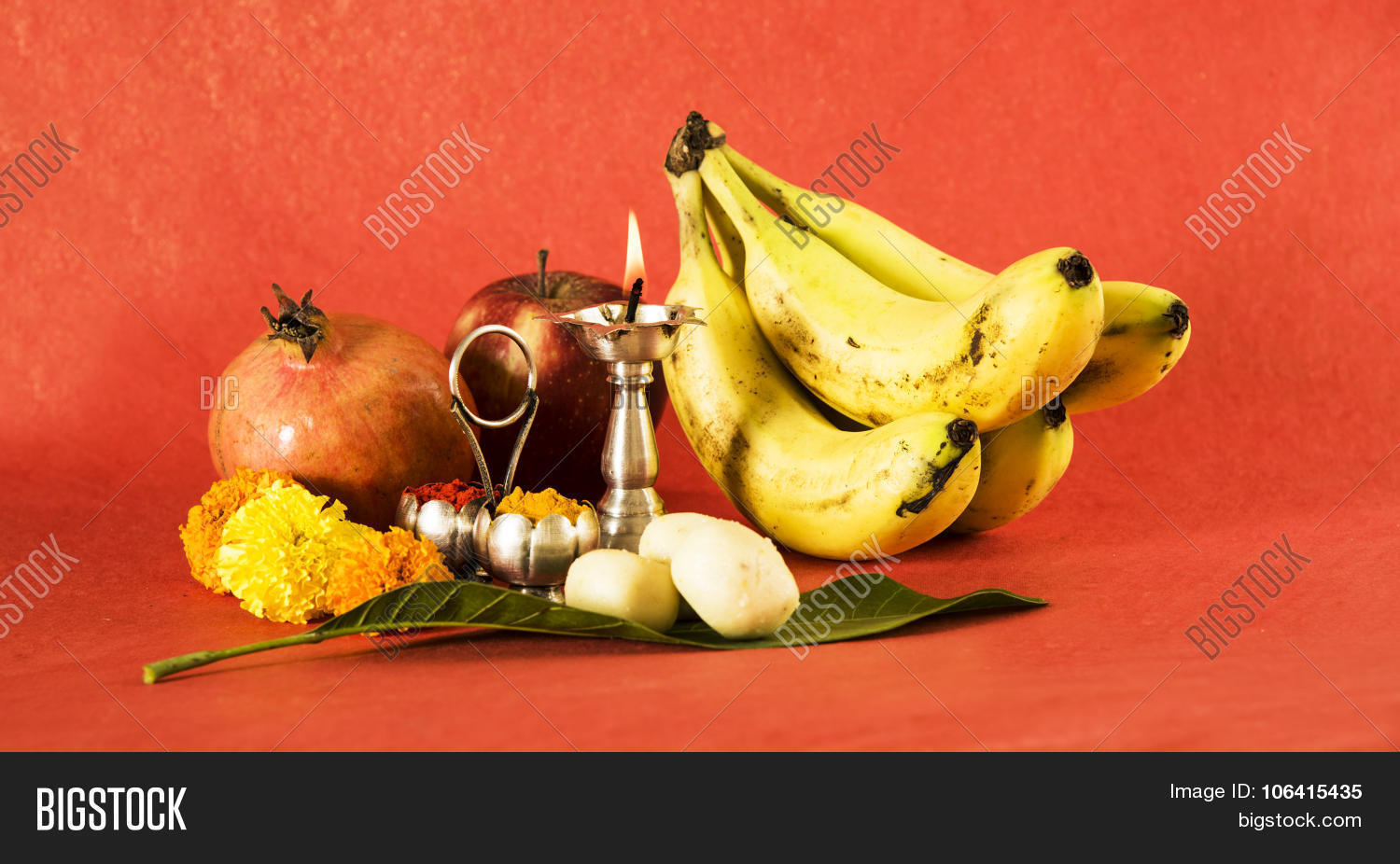 Hindu Puja Elements, Image & Photo (Free Trial) | Bigstock