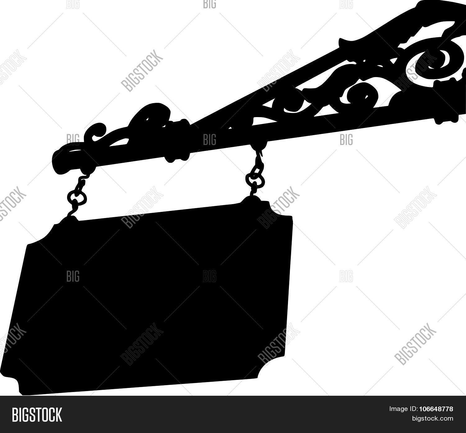 Silhouette Old Store Vector & Photo (Free Trial) | Bigstock