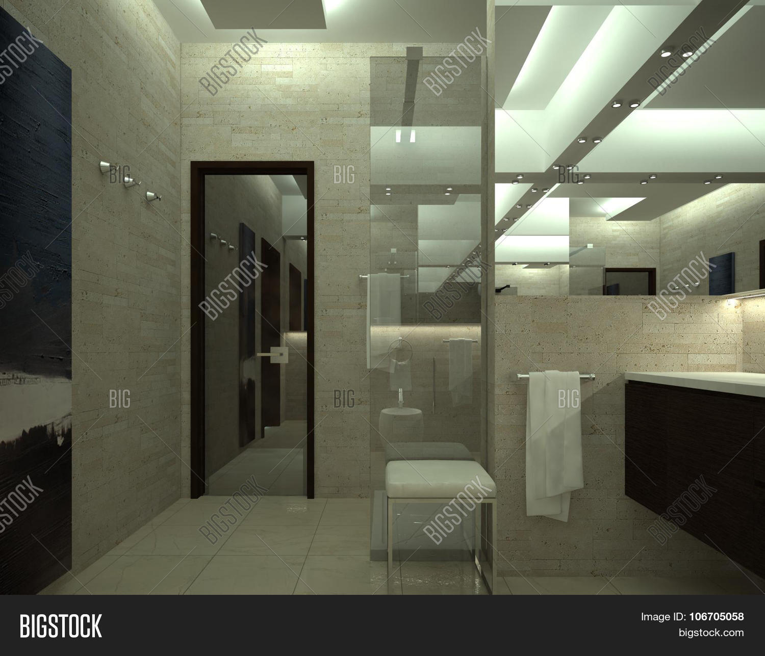 Render Luxury Toilet Image & Photo (Free Trial) | Bigstock