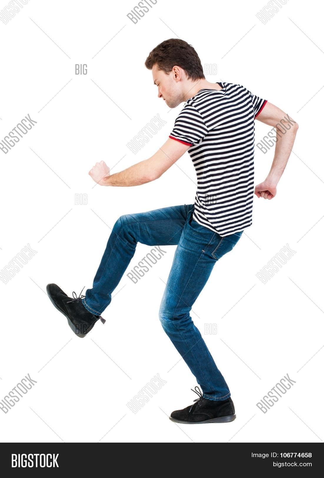 Back View Skinny Guy Image & Photo (Free Trial) | Bigstock