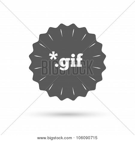 File GIF Sign Icon. Vector & Photo (Free Trial) | Bigstock