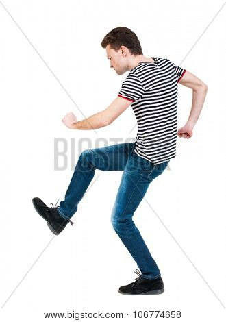 Back View Skinny Guy Image & Photo (Free Trial) | Bigstock