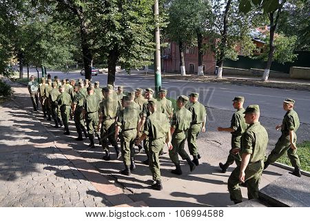Platoon Soldiers Going Image & Photo (Free Trial) | Bigstock
