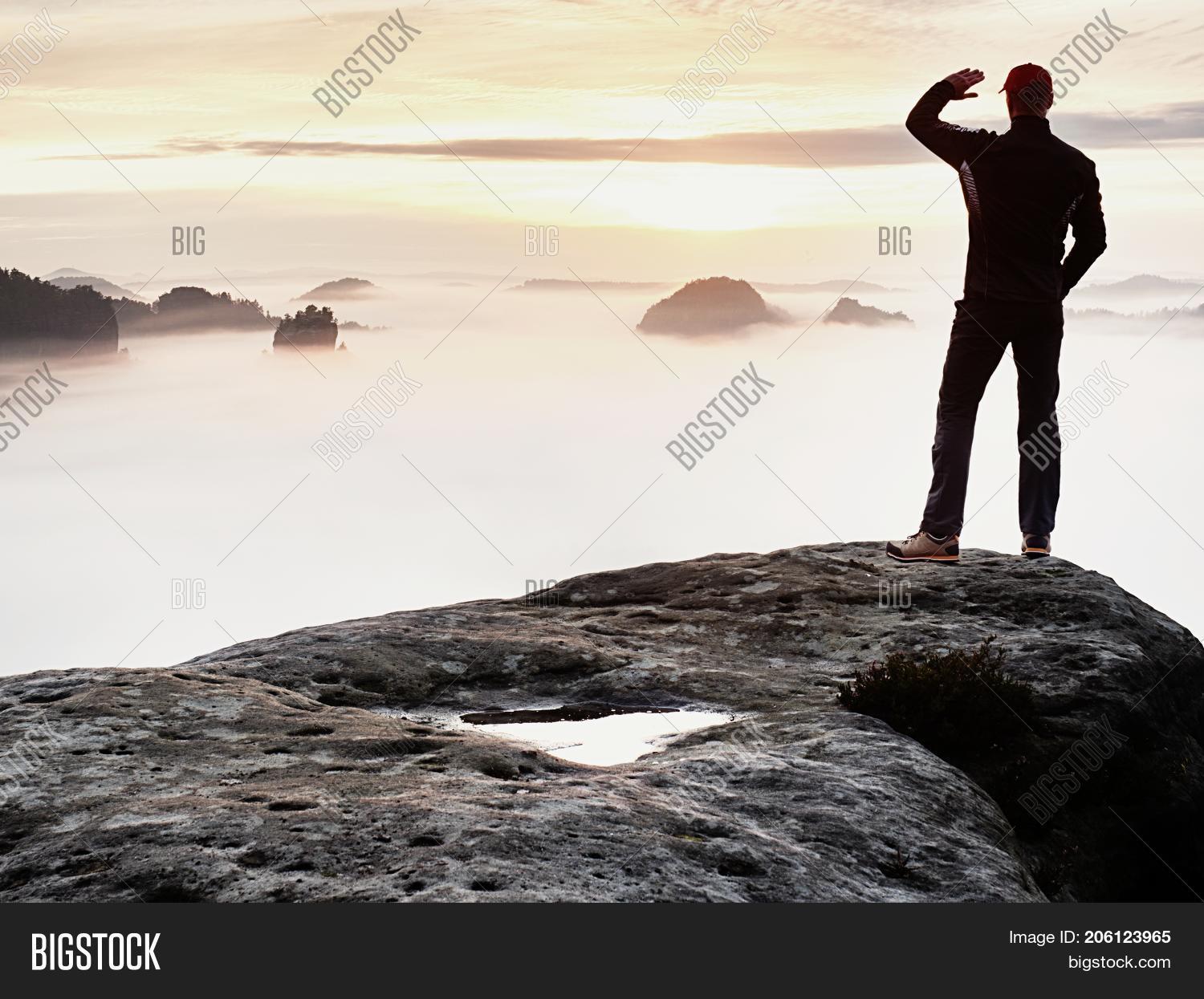 Man Stands Alone On Image & Photo (Free Trial) | Bigstock