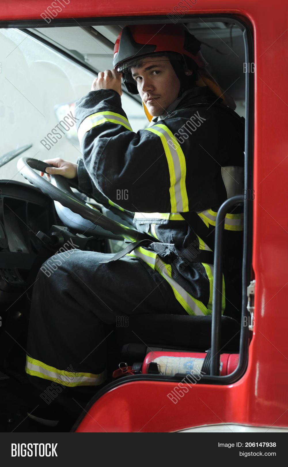 Portrait Fireman Image & Photo (Free Trial) | Bigstock