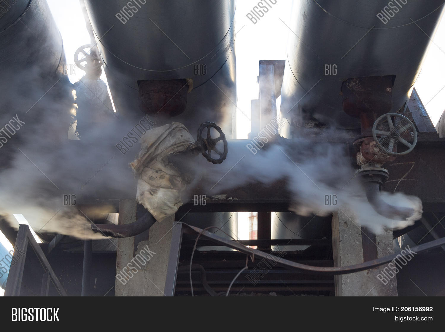 Leakage Steam Heat Image & Photo (Free Trial) | Bigstock
