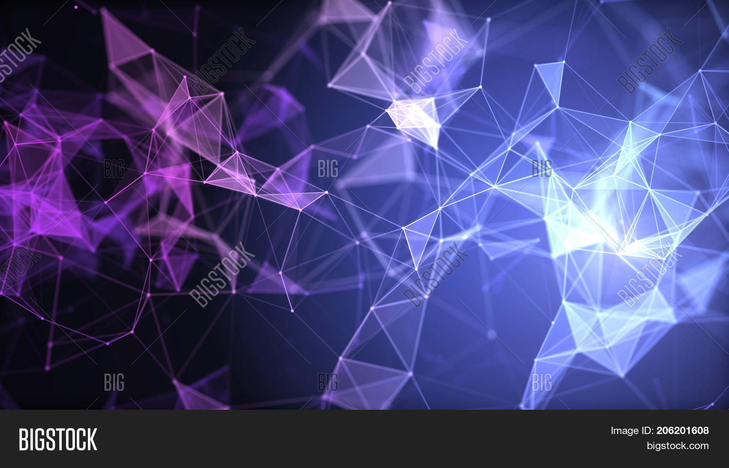 Blue Purple Plexus Image & Photo (Free Trial) | Bigstock