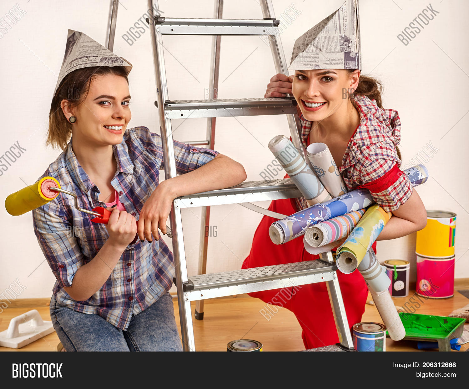 Repair Home Women Image & Photo (Free Trial) | Bigstock