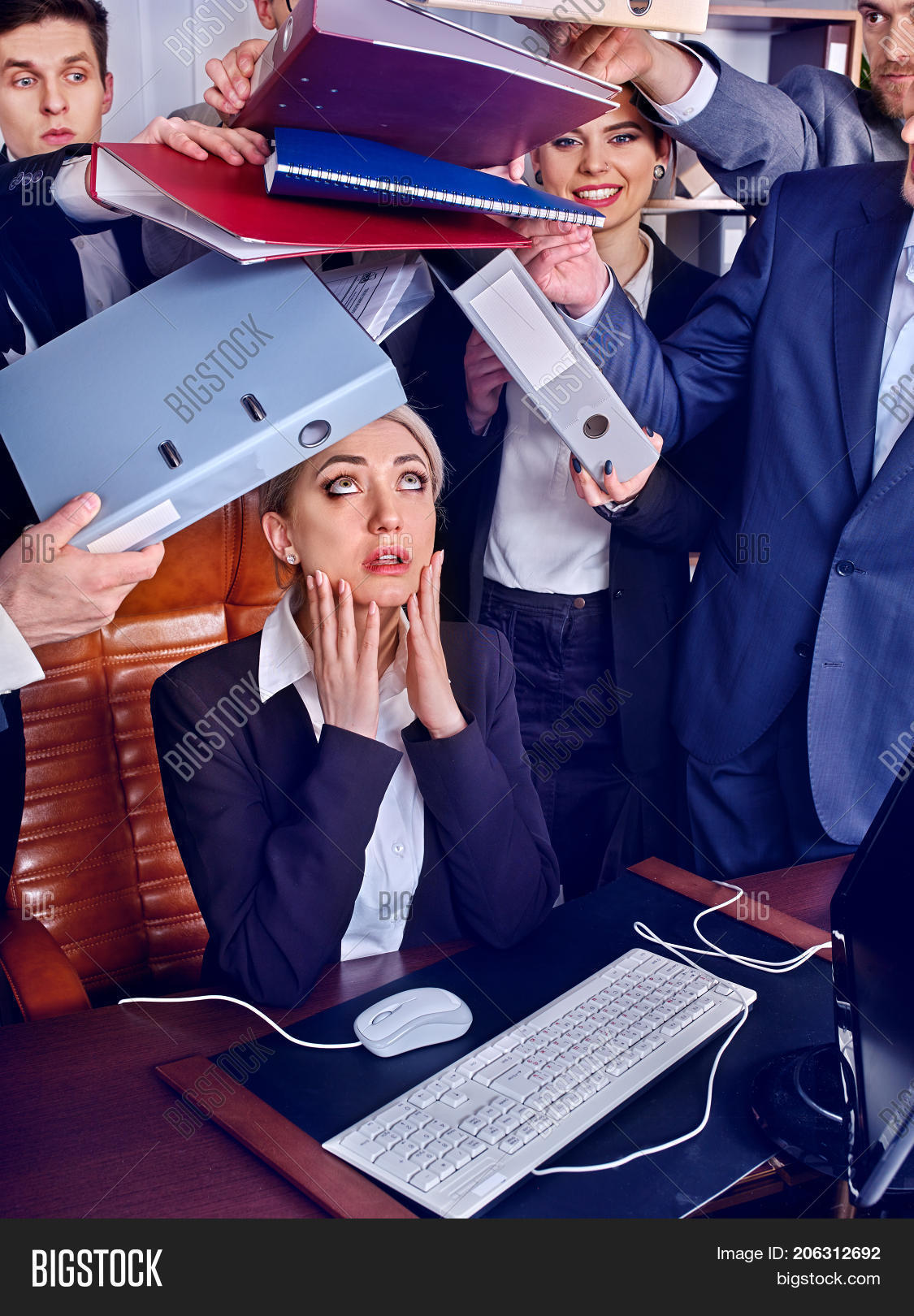 Mad Business People Image & Photo (Free Trial) | Bigstock