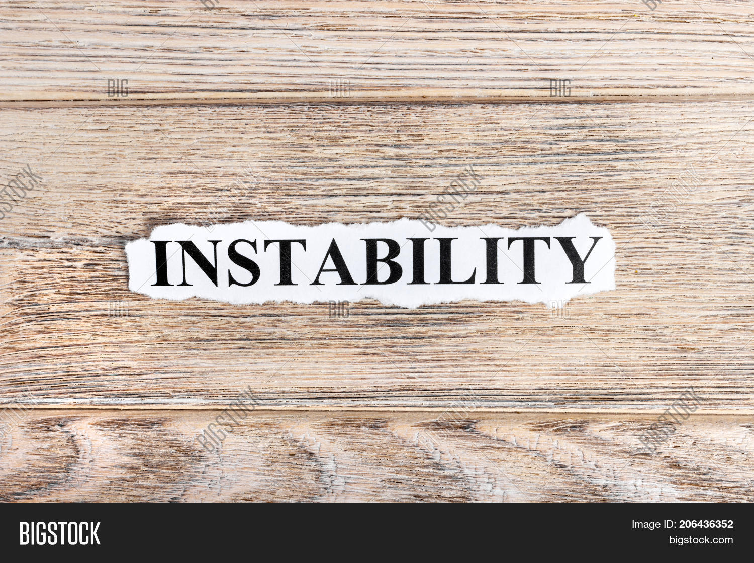 INSTABILITY Text On Image & Photo (Free Trial) | Bigstock