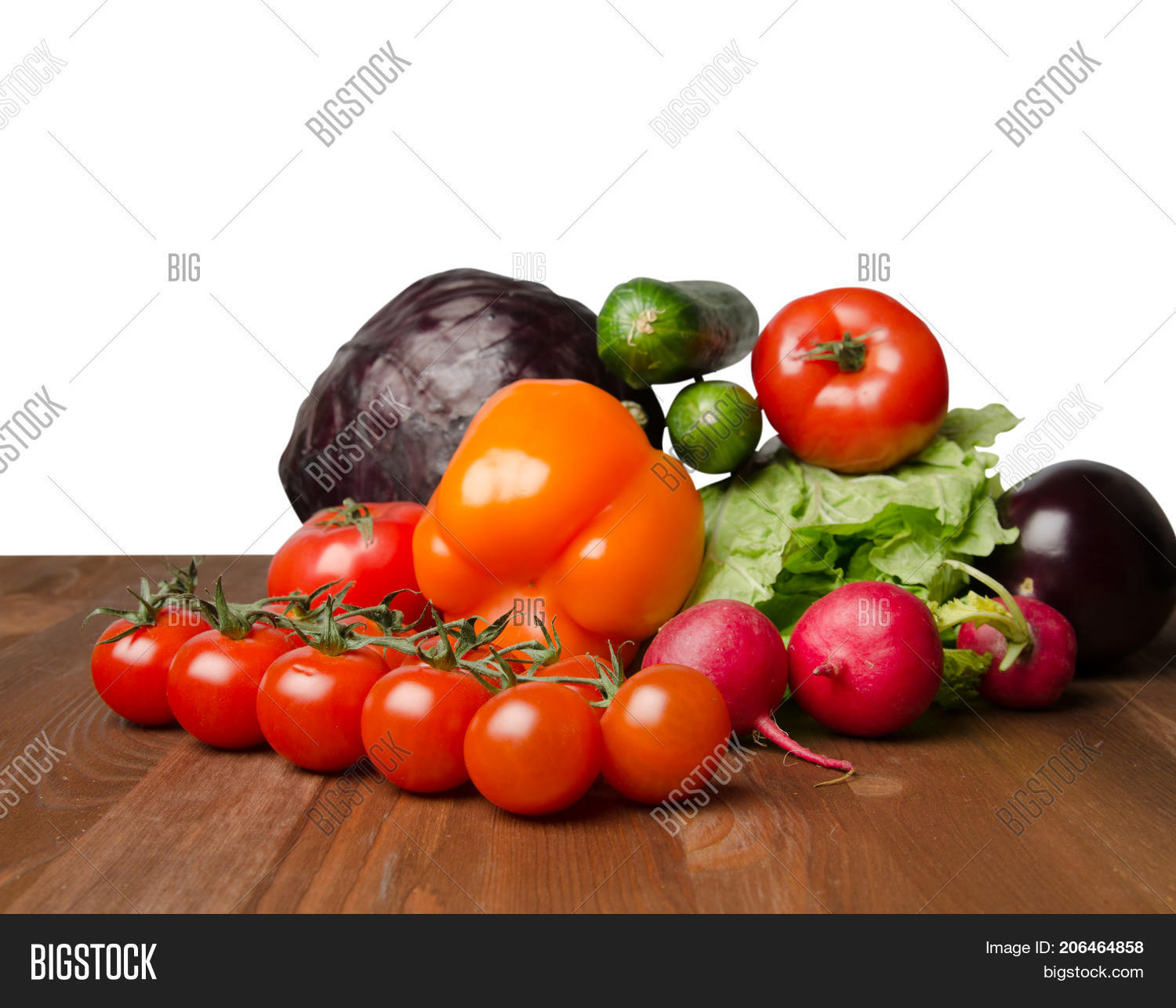 Vegetables On Table Image & Photo (Free Trial) | Bigstock