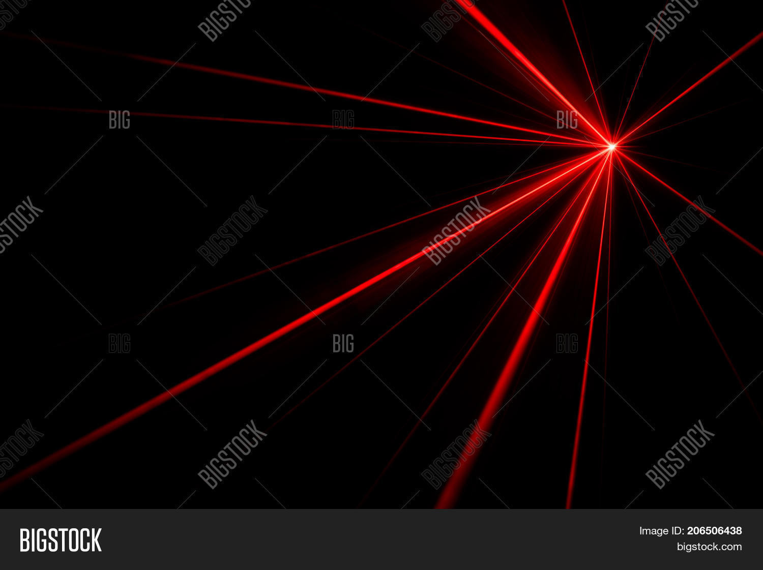 Red Laser Beams Light Image & Photo (Free Trial) | Bigstock